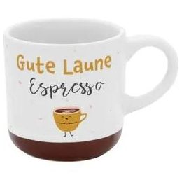 Sheepworld Espressotasse Druck GUTE LAUNE