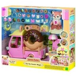 EPOCH Traumwiesen Sylvanian Families 5808 - Donutwagen mit Figur