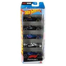 Mattel Hot Wheels Formel 1 5er-Pack