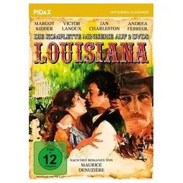 Louisiana / Das komplette 6-teilige Historienepos im Stil von &bdquo;Vom Winde verweht&ldquo; und &bdquo;North & South&ldquo; (Pidax Historien-Klassiker) [2 DVDs]