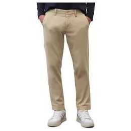 Marc O'Polo Chinohose MARC O'POLO, Herren, Gr. 30, L&auml;nge 32, beige (hellbeige), Web, Obermaterial: 98% Baumwolle, 2% Elasthan, unifarben, normal lang, Hosen Chinohose, im Regular-Fit