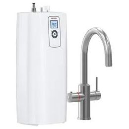 Untertisch-Trinkwassersystem Stiebel Eltron "Kochendwasserger&auml;t HOT 2.6 N Premium + 3in1 b geb&uuml;rstet", wei&szlig;, Wasserbereiterger&auml;te, Set mit Hei&szlig;wasserger&auml;t und speziellem Wasserhahn f&uuml;r die K&uuml;che