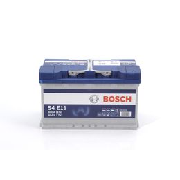 Bosch Starterbatterie S4E EFB 12V, 80AH, 800A 0 092 111 12V 80Ah f&uuml;r ALFA ROMEO VW SEAT MINI LAND ROVER FIAT AUDI TOYOTA BMW NISSAN LR018608 000915105