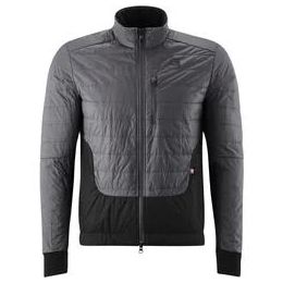 Fahrradjacke Gonso "Trail Jacket Primaloft M", Herren, Gr. M, grau, 100% Polyester, hoch geschlossener Ausschnitt, Jacken Fahrradjacke, Herren Radjacke, warme und atmungsaktive Primaloft-Jacke