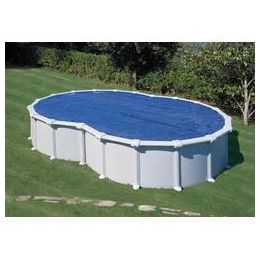 Pool-Abdeckplane GRE "Sommerabdeckplane", blau, B:370cm L:620cm, Polyethylen (PE), Planen, f&uuml;r Stahlwandpools