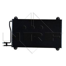 NRF Kondensator, Klimaanlage EASY FIT 35811 f&uuml;r DODGE MERCEDES-BENZ 5104114AA 5132357AA A9015000554