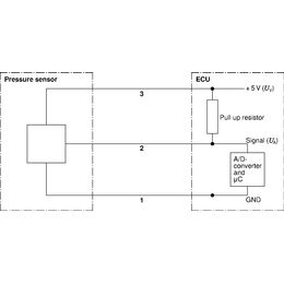 Bosch Sensor, Kraftstoffdruck 0 281 002 842 f&uuml;r MERCEDES-BENZ SMART BMW A0061536528 0061536528 0041536728