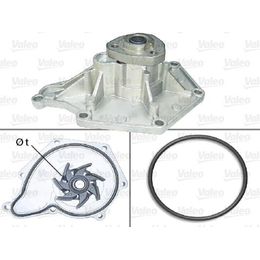Valeo Wasserpumpe 506911 mit Dichtungen f&uuml;r VW AUDI PORSCHE 6E121018C 6E121016QX 06E121018FX