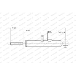 Monroe Sto&szlig;d&auml;mpfer C1531S hinten rechts links D&auml;mpfkraft elektronisch verstellbar f&uuml;r BMW 37126850270 37126854210 37126793911