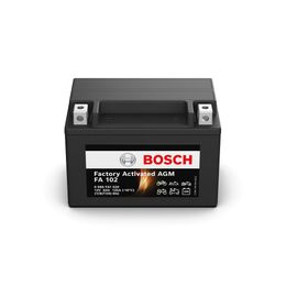 Bosch Starterbatterie 0 986 FA1 020 12V 8Ah 135A f&uuml;r VESPA MOTORCYCLES HONDA TRIUMPH KAWASAKI KTM SUZUKI YAMAHA PEUGEOT PGO MBK HYOSUNG KYMCO CAGIVA S