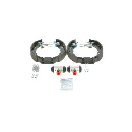 Bosch Bremsbackensatz KIT SUPERPRO 0 204 114 686 hinten rechts links vormontiert 19,05mm f&uuml;r NISSAN