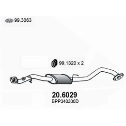 Asso Mittelschalld&auml;mpfer 206029 f&uuml;r MAZDA