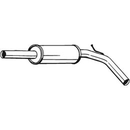 BOSAL Mittelschalld&auml;mpfer 233323 f&uuml;r VW