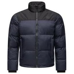Outdoorjacke Ragwear "Stafen", Herren, Gr. XL (54), blau (navy), Obermaterial 1: 100% Polyester. Obermaterial 2: 100% Nylon. Innenfutter: 100% Polyester. Wattierung: 100% Polyester, gerade h&uuml;ftbedeckend, hoch geschlossener Ausschnitt, &Auml;rmel ohne &Auml;rmelschlitz Rippstrickb&uuml;ndchen, Jacken Outdoorjacke, Wasserdichte Herren Winterjacke im Retro-Look
