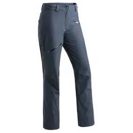 Funktionshose Maier Sports "Lindon Pants W", Damen, Gr. 40, Normalgr&ouml;&szlig;en, grau, 100% Polyester, Hosen Funktionshose, Damen Skitourenhose, atmungsaktiv, wasserdicht, verstellbarer Bund