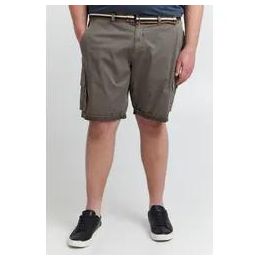 Cargoshorts Blend "BHBrian Big & Tall", Herren, Gr. 4XL, US-Gr&ouml;&szlig;en, smoked pearl, Web, 97% Baumwolle, 3% Elasthan, unifarben, regular fit kurz, Hosen, Stilvolle Cargo Shorts mit Taschen in gro&szlig;en Gr&ouml;&szlig;en