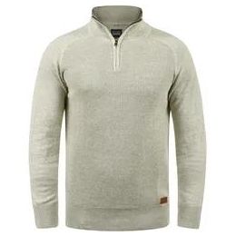 Troyer Blend "Troyer BHGrandolf", Herren, Gr. M, grau (stone mix), Obermaterial: 100% Baumwolle CO., Pullover Troyer