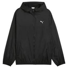 Windbreaker Puma "Essentials Regular Windjacke Herren", Herren, Gr. M, schwarz, Obermaterial: 100% Polyester. Futter: 100% Polyester, Jacken Windbreaker