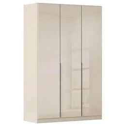 Dreht&uuml;renschrank OTTO HOME "Kleiderschrank Kleiderschr&auml;nke Schrank Garderobe AGORDO mit Glasfront", beige (beige, glas beige (champagner)), B:136cm H:210cm T:54cm, Holzwerkstoff, Schr&auml;nke, Dreht&uuml;renschrank, durchdachte Innenausstattung, in 8 Breiten und 2 H&ouml;hen MADE IN GERMANY