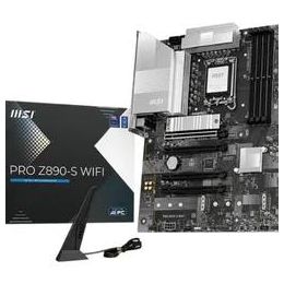 MSI Mainboard "PRO Z890-S WIFI", schwarz, B:27cm H:7,5cm T:34,5cm, Mainboards