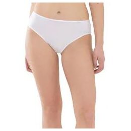 Slip Mey "Joan", Damen, Gr. 36, wei&szlig;, Single Jersey, Obermaterial: 77% Polyamid, 23% Elasthan, k&ouml;rpernah, Unterhosen Slip, flacher Bund, kein Einschneiden