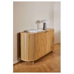 Sideboard Actona GROUP "Colima", braun (wildeiche), B:160cm H:80cm T:45cm, MDF, Sideboards, Sideboard, Anrichte, matt Wildeiche rau Melamin, Gestell Wildeiche, 160x45x80 cm