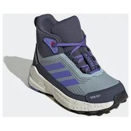 Wanderschuh Adidas TERREX "TERREX TRAILMAKER 2 MID RAIN.RDY", Kinder, Gr. 39, magic grau, semi cobalt blau, shadow navy, Synthetik, Textil, Schuhe Wanderschuh, f&uuml;r Kinder & Jugendliche
