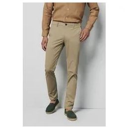 Chinos MEYER "Baumwollchino", Herren, Gr. 32, L&auml;nge 34, beige (sand), 97% Baumwolle, 3% Elasthan, unifarben, regular fit lang, Hosen, M5 FIT aus Biobaumwolle