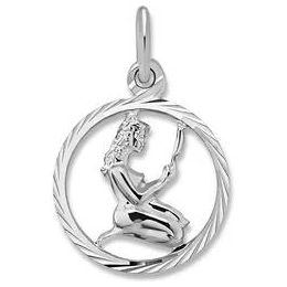 Sternzeichenanh&auml;nger ONE ELEMENT "Sternzeichen Anh&auml;nger aus 925 Silber", silber, Schmuckanh&auml;nger, Damen, JungfrauimSetmitHalskette, Steinbock, Silber 925 (Sterlingsilber), Sinnbild Ihrer Pers&ouml;nlichkeit &ndash; eine sch&ouml;ne Idee zum Verschenken