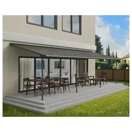 Terrassendach PALRAM - CANOPIA "Capri Alu Terrassen&uuml;berdachung", grau, B:924cm T:295cm, Aluminium, Polycarbonat (PC), Terrassen&uuml;berdachungen, einfache DIY Montage
