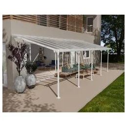 Terrassendach PALRAM - CANOPIA "Feria Alu Terrassen&uuml;berdachung", wei&szlig;, B:915cm T:294cm, Aluminium, Polycarbonat (PC), Terrassen&uuml;berdachungen, einfache DIY Montage