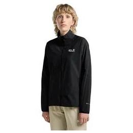 Outdoorjacke Jack Wolfskin "PRELIGHT STRIDE JKT W", Damen, Gr. L (42/44), schwarz, Obermaterial: 100% POLYESTER. Futter: 100% POLYESTER, Jacken Outdoorjacke