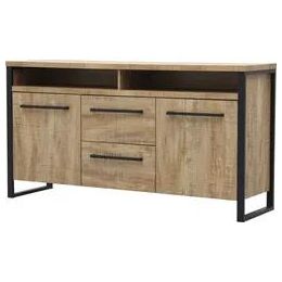Sideboard OMG DESIGN "Carriba", tropic, B:160cm H:85cm T:45cm, Holzwerkstoff, Sideboards, Sideboard, in zwei Breiten, mit Soft-Close