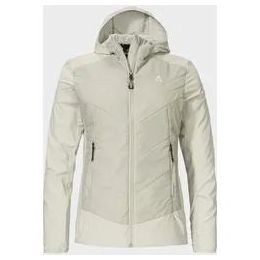Sch&ouml;ffel Funktionsjacke SCH&Ouml;FFEL "Hybrid Jk Style Blaueis WMS", Herren, Gr. 42, beige (9040, natur), Oberstoff: 86% Nylon, 14% Elasthan; Oberstoff Vorderteil: 100% Nylon; (Coating: Polyurethan); Futter: 100% Polyester; Wattierung: 100% Polyester, regular fit, hoch geschlossener Ausschnitt, Jacken Funktionsjacke