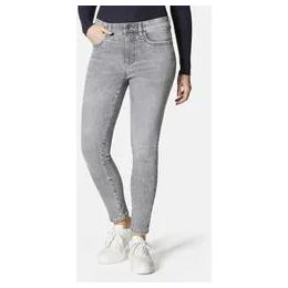 5-Pocket-Jeans STOOKER WOMEN "Rio Fexxi Move Strass Skinny Fit Jeans", Damen, Gr. 36, L&auml;nge 26, grau (grau bleached), Denim/Jeans, 83% Baumwolle, 16% Polyester, 1% Elasthan, skinny fit lang, Jeans 5-Pocket-Jeans, Skinny Fit Casual Clean Wash Denim Jeans Magic Shape Effekt f&uuml;r Damen