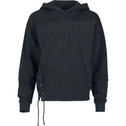 Black Premium by EMP Essential Hoodie mit Schn&uuml;rung Kapuzenpullover schwarz in XL Q126-000139