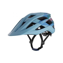 Limar Pora Matt Blue Purpleila - leichter All-Mountain-Fahrradhelm mit | Gr.: onesize