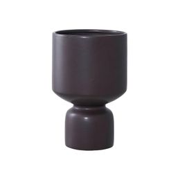 ebuy24 Blumentopf Loures Schwarz 15 x 15 cm | Gr.: onesize
