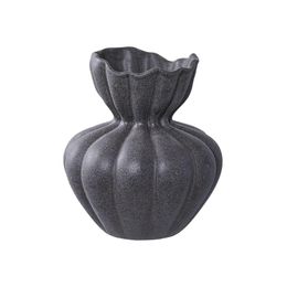 ebuy24 Vase Porto Schwarz 17 x 17 cm | Gr.: onesize