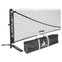Pickleballnetz Joola "Symmetry Pickleball Net", schwarz-wei&szlig; (schwarz, wei&szlig;), Sport-Netze, B/H/L: 91,5cm x 91,5cm x 670cm, Aluminium, Polyester, mit Stahlrahmen, PPVC-Netz, Outdoor / Out-/ Indoor, inkl. Tragetasche, B:91,5cm H:91,5cm L:670cm