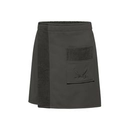 Sansibar Herren Sauna-Kilt in Anthrazit mit bestickter Tasche, 50x145 cm | Gr.: onesize