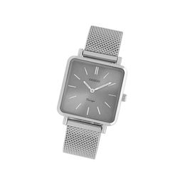 Analog-Armbanduhr Oozoo Vintage Series silber klein (ca. 28mm) | Gr.: onesize