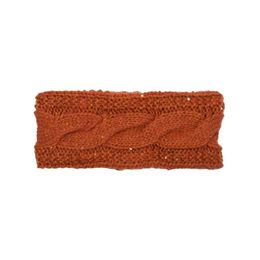 styleBREAKER Strick Stirnband in Cognac | Gr.: onesize