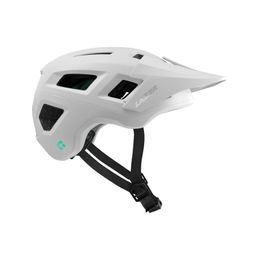 Basil Helm Coyote KinetiCore MTB Matte Full White - sicherer MTB-Helm mit | Gr.: onesize