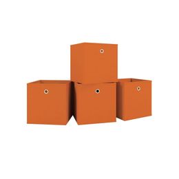 ebuy24 Aufbewahrungsbox Boxas4 Orange 27 x 27 cm | Gr.: onesize