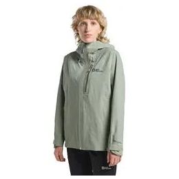 Funktionsjacke Jack Wolfskin "EAGLE PEAK 2L JKT W", Damen, Gr. XL (46), gr&uuml;n (mint, leaf), Obermaterial: 100% Polyester. Futter: 100% Polyester, Jacken Funktionsjacke