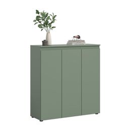ebuy24 Sideboard Scarpa Staubgr&uuml;n 105 x 37 cm | Gr.: onesize