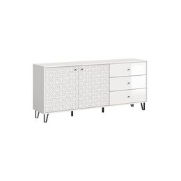 ebuy24 Sideboard Prisma Wei&szlig; 169 x 40 cm | Gr.: onesize