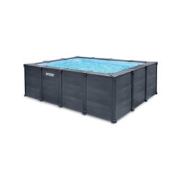 Intex Pool-Set GraphiteGray 4x3x1,24M in grau | Gr.: onesize