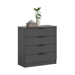 ebuy24 Kommode Kopenhagen Anthrazit 74 x 35 cm | Gr.: onesize